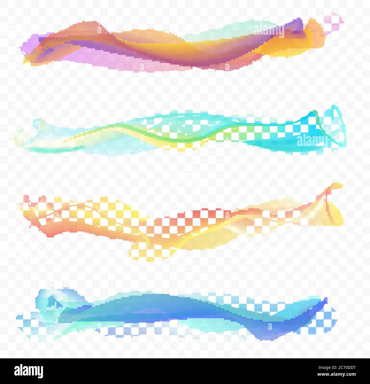 Abstract wave background purple blue Cut Out Stock Images & Pictures ...