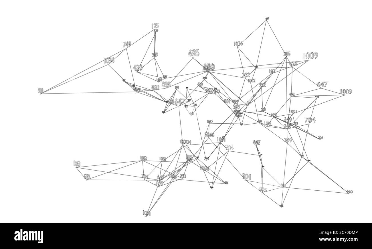 Abstract word cloud Outline Stock Photo - Alamy