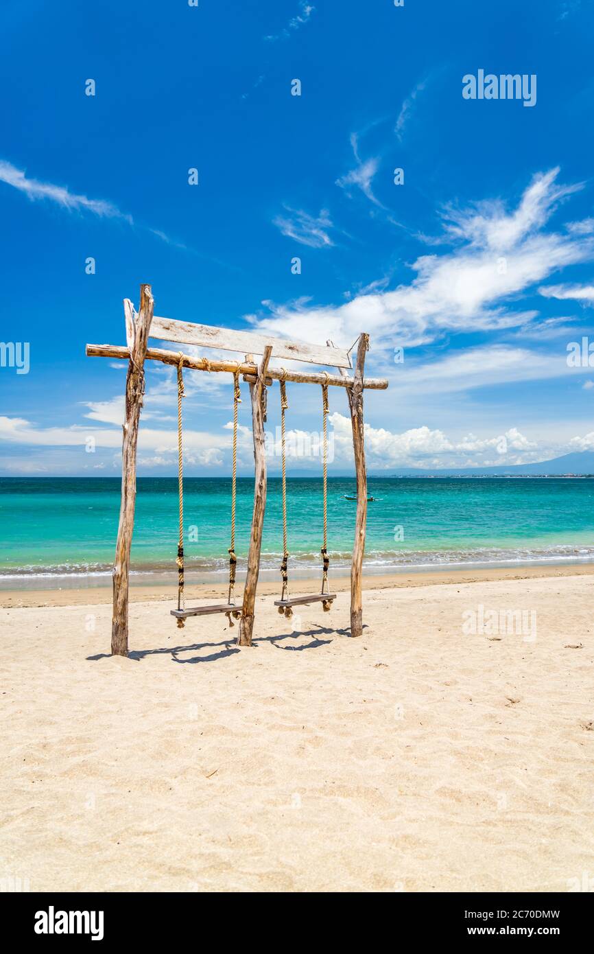 Jerman beach in Bali indonesia Stock Photo - Alamy