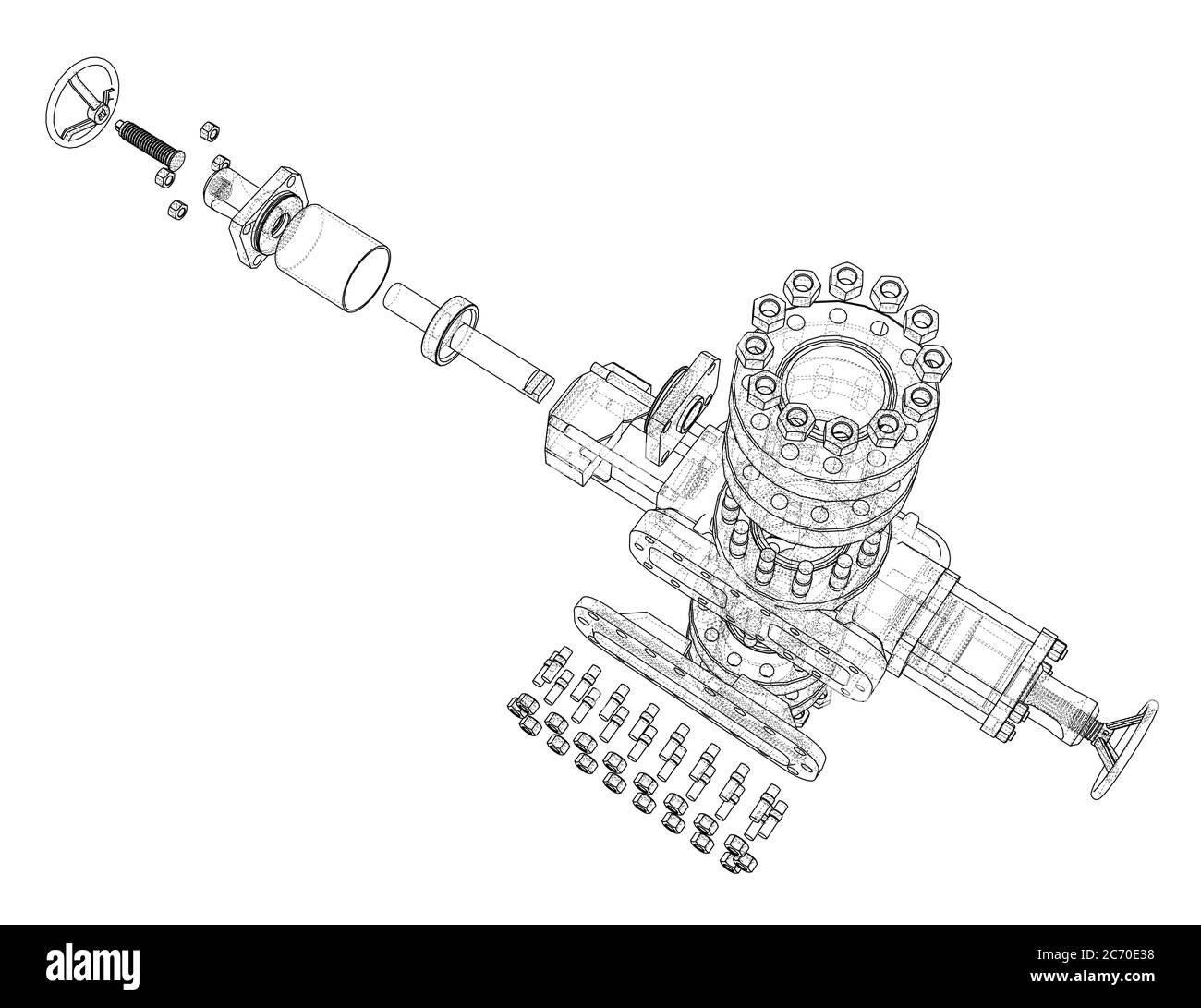 Blowout preventer hi-res stock photography and images - Alamy