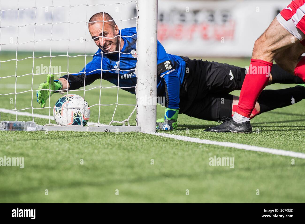 2020 07 12. Ivan Kardum - goalkeeper, football club Suduva, Lithuania Stock Photo - Alamy