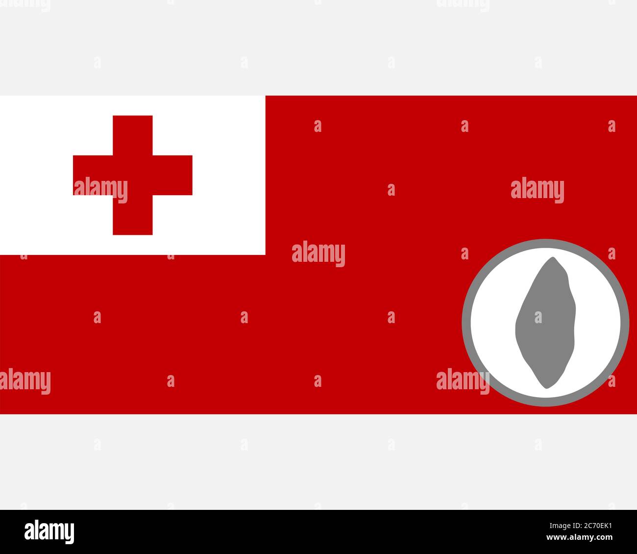Flag and map of Tonga Stock Photo - Alamy