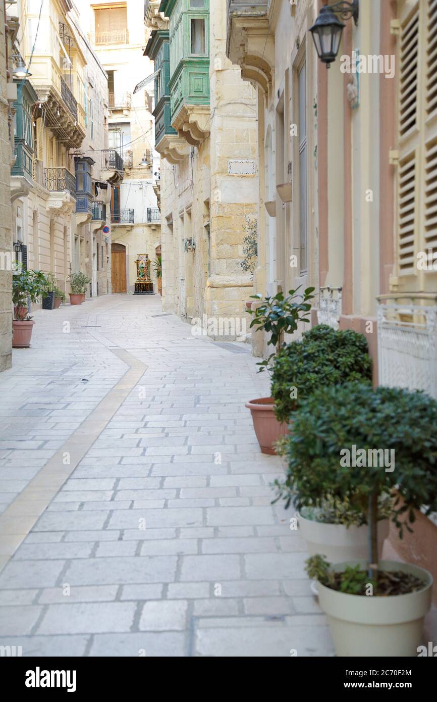 Birgu streets hi-res stock photography and images - Alamy