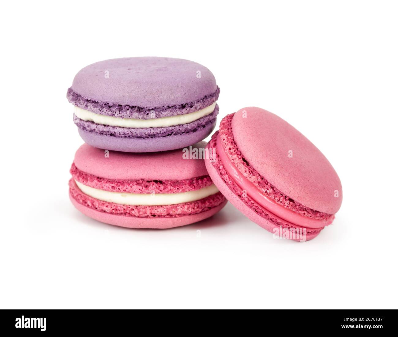 Stack of sweet macaroons hi-res stock photography and images - Alamy