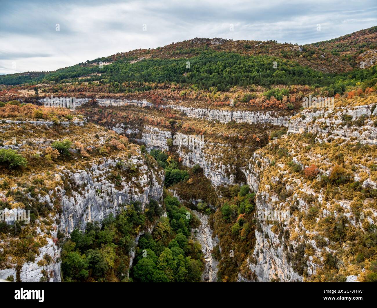 Verdon Gorge, Gorges du Verdon, amazing landscape of the famous canyon ...