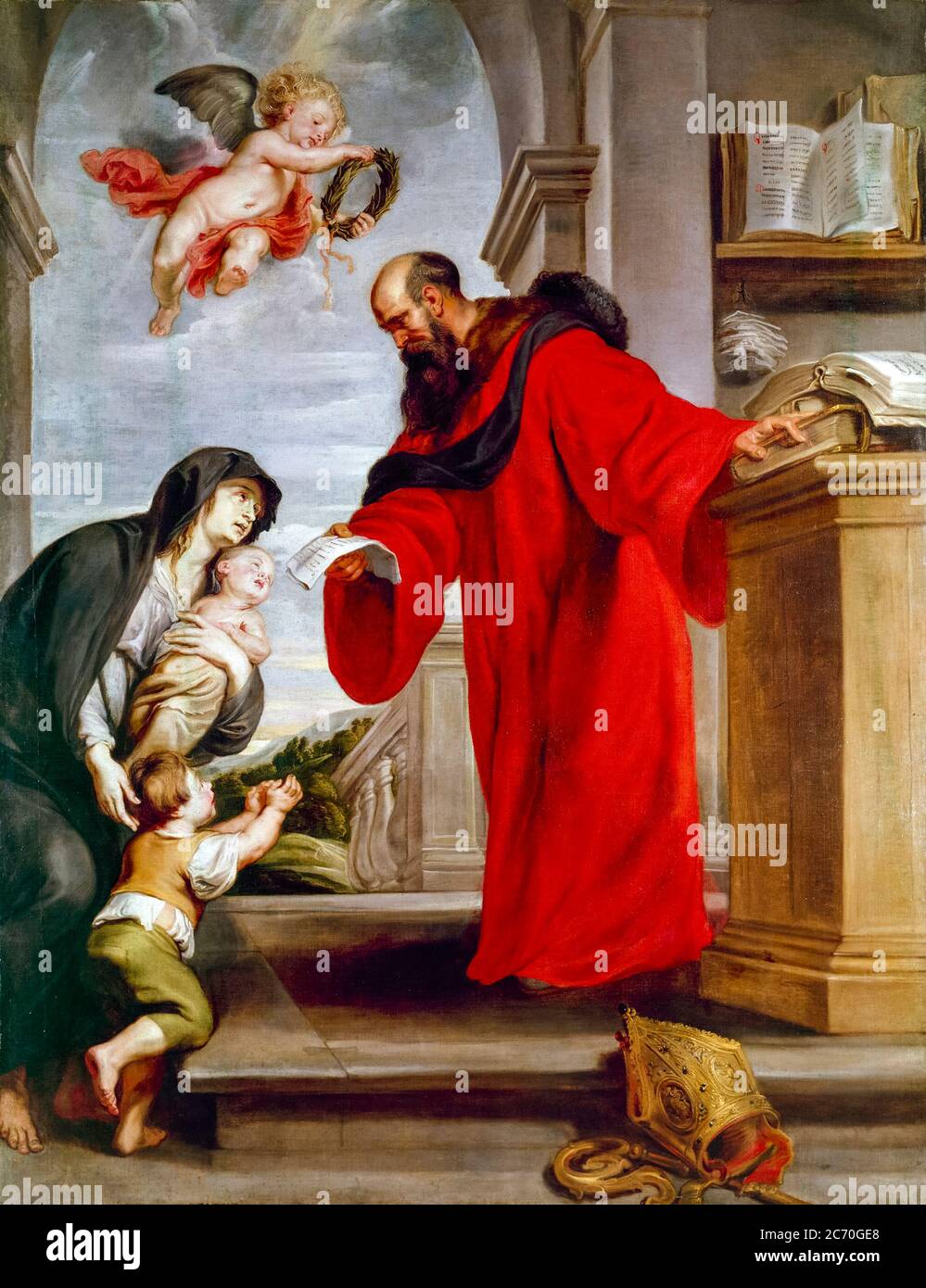 Patron of lawyers hi-res stock photography and images - Alamy