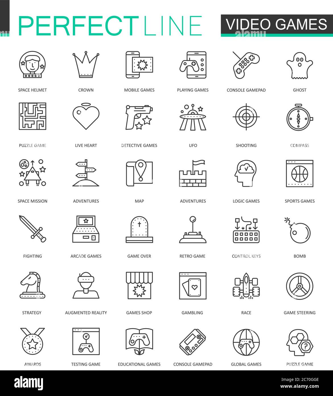 Iconic Video Game Symbols