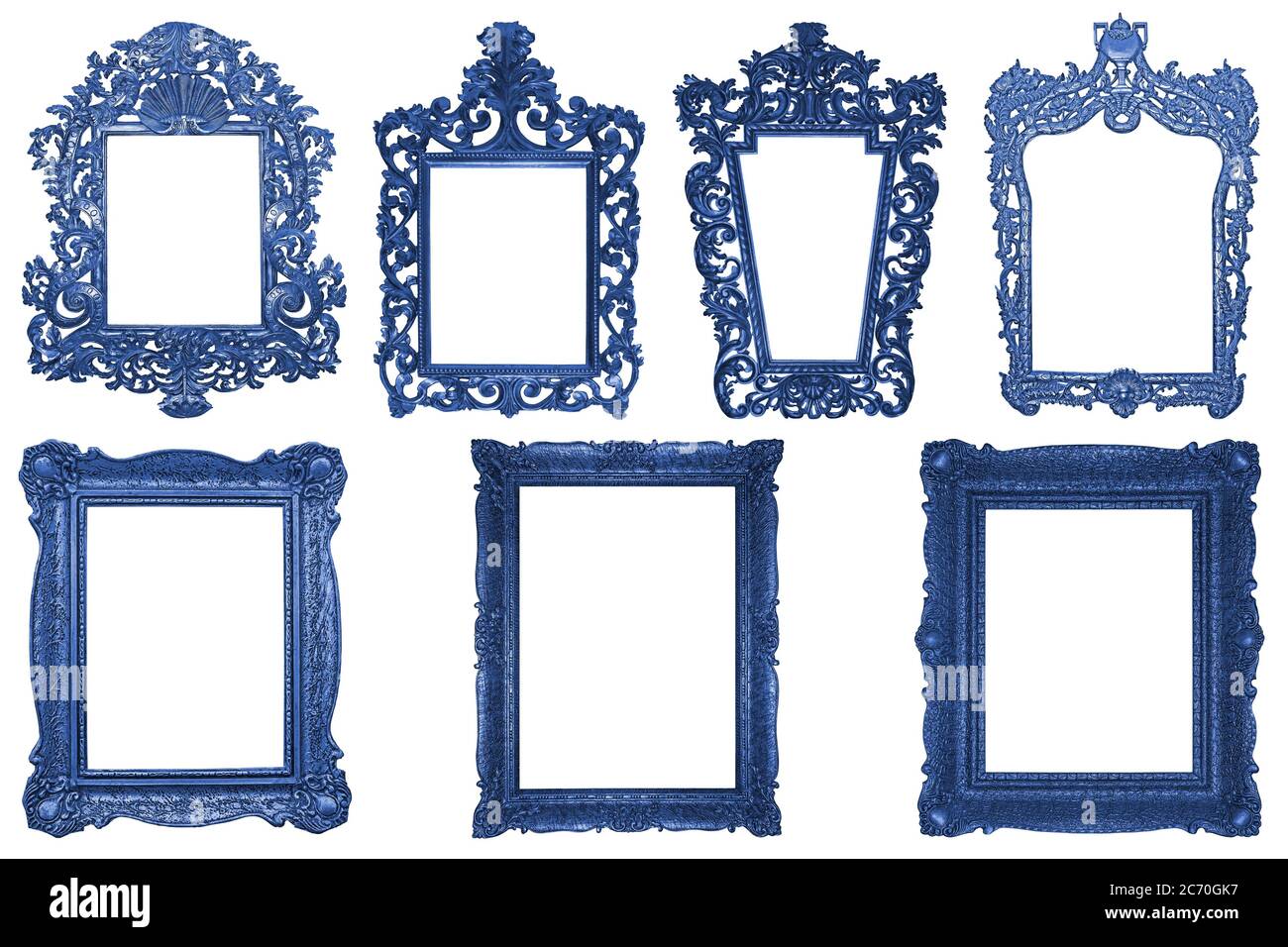 Blue Frames And Borders
