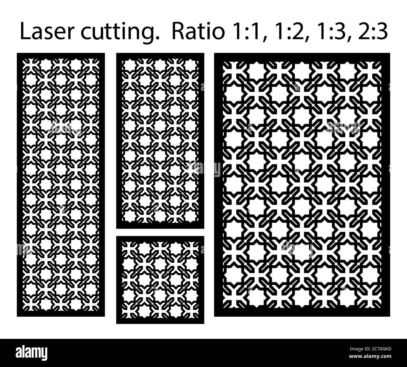 Arabic islamic decorative wall, screen, panel pattern with stars ...