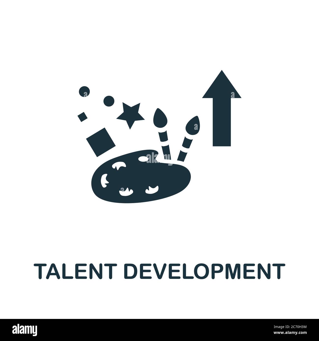 Talent Development icon. Simple element from business management ... Talent Development icon. Simple element from business management ...