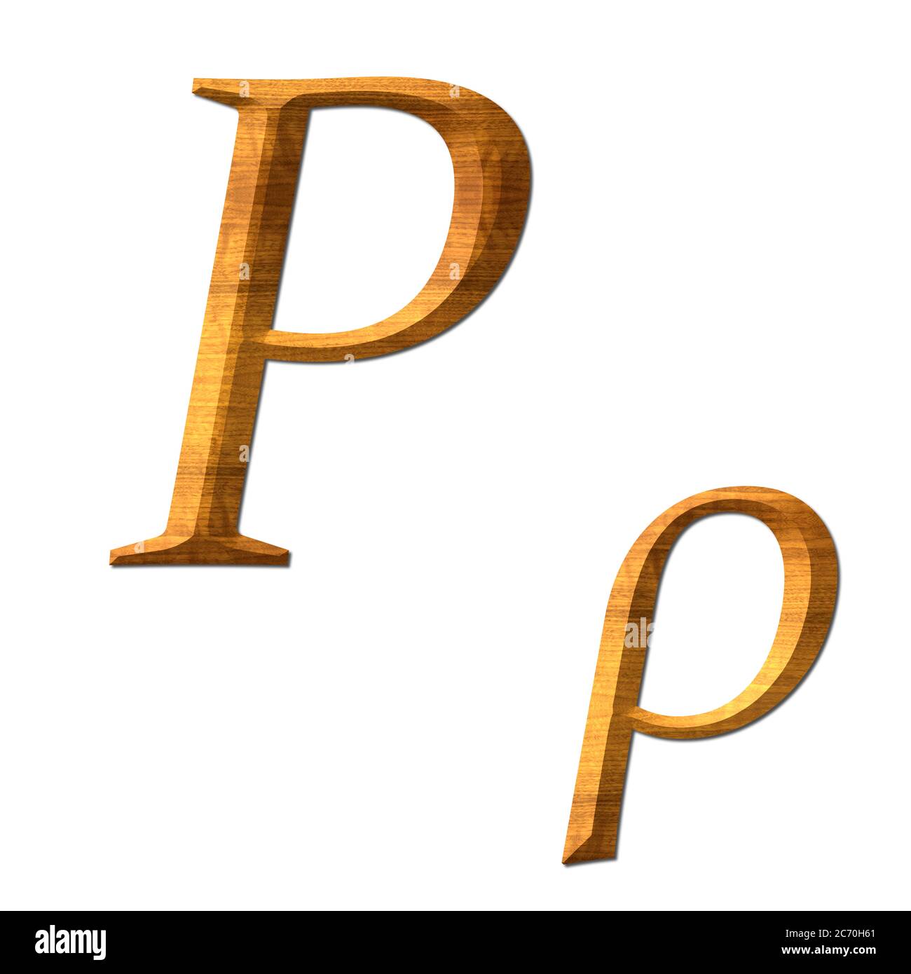 Ro. Greek alphabet wooden texture education Stock Photo - Alamy