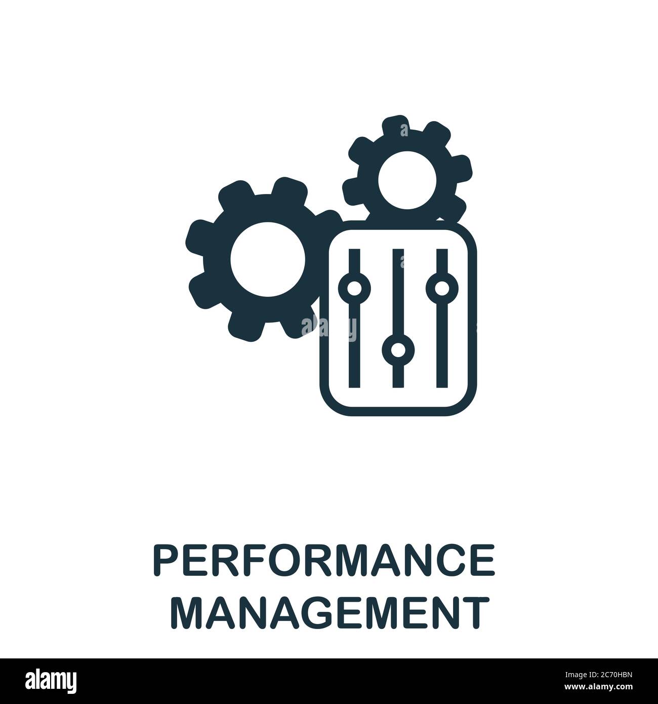 Performance Management icon. Simple element from business management ...