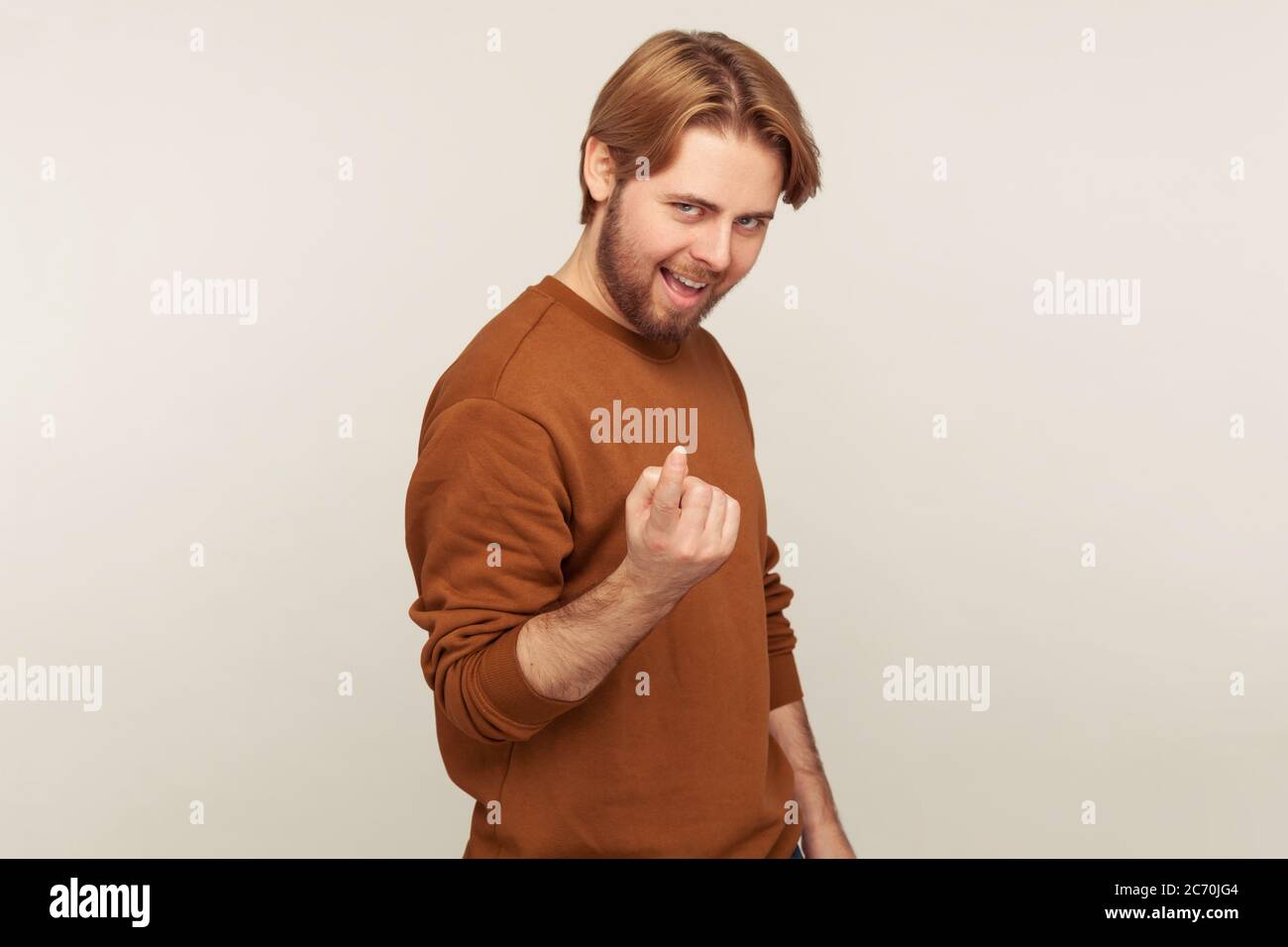 Beckoning finger hi-res stock photography and images - Alamy