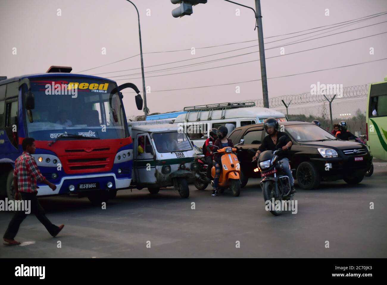 Traffic congestion kathmandu hi-res stock photography and images - Alamy