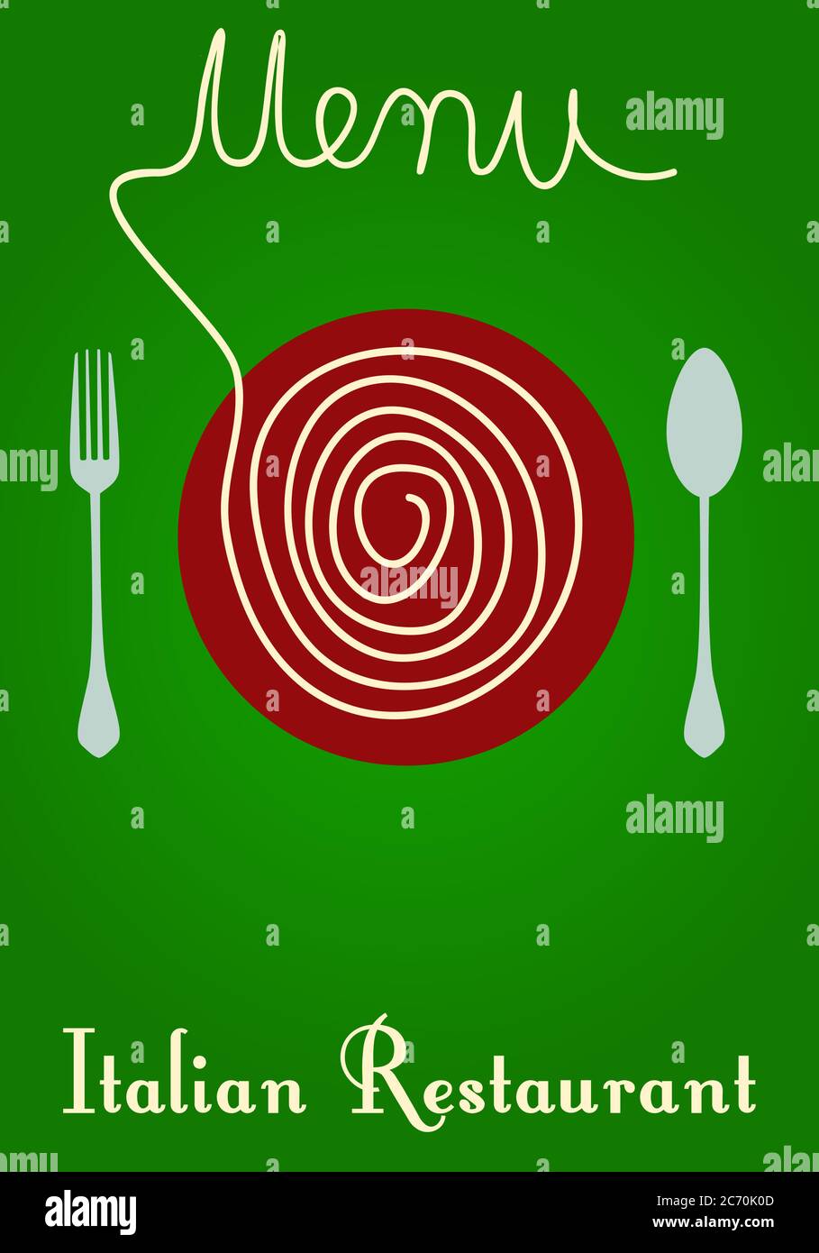 Italian restaurant cuisine Stock Vector Images - Alamy