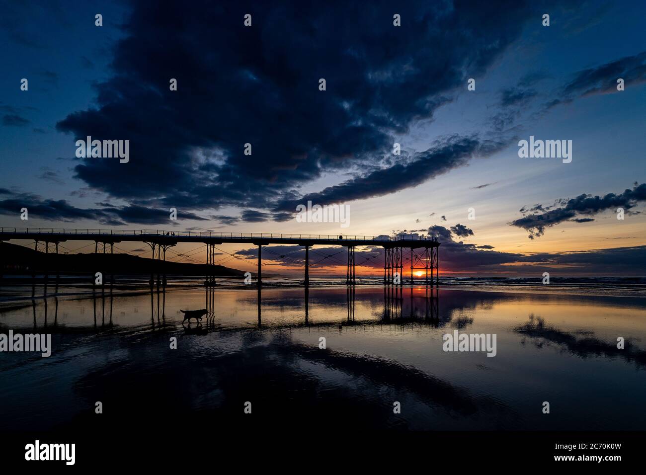 salt burn sunset Stock Photo - Alamy