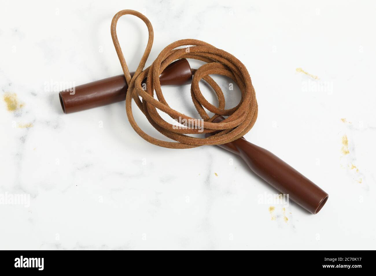 Leather skipping rope hi-res stock photography and images - Alamy