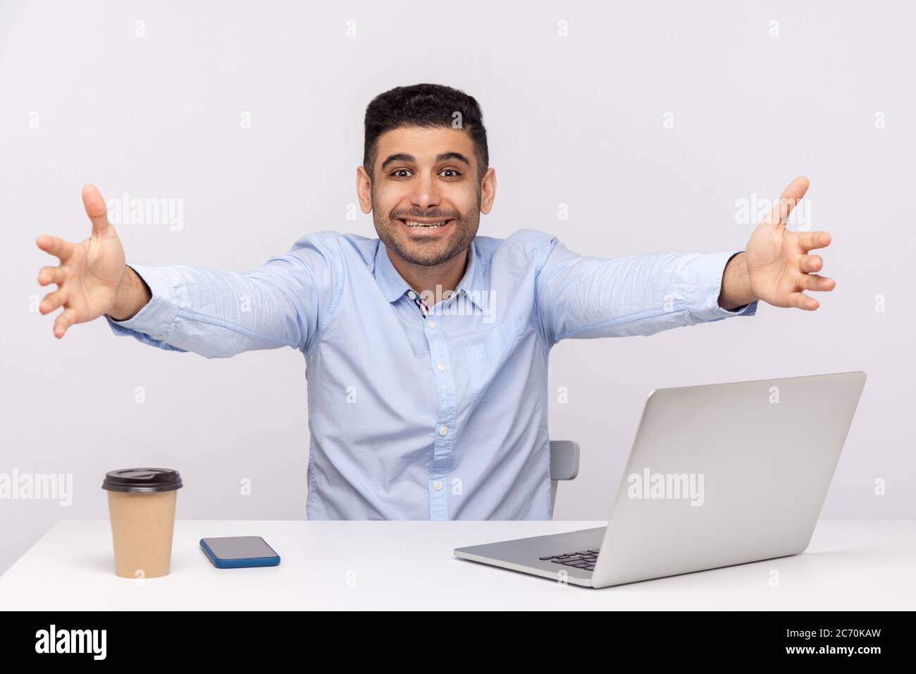 Corporate embrace hi-res stock photography and images - Alamy