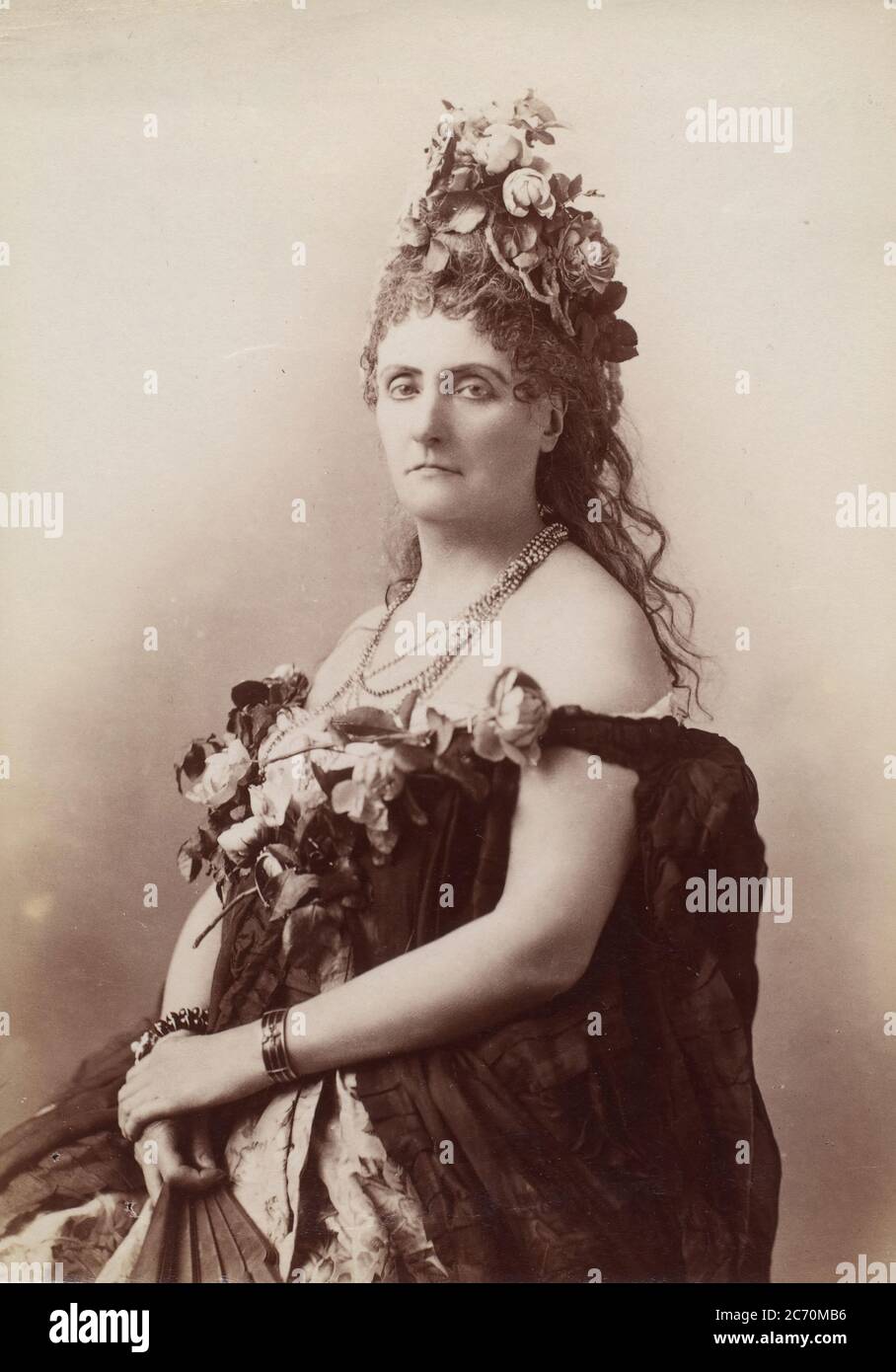 [Countess de Castiglione, from Série des Roses], 1895 Stock Photo - Alamy