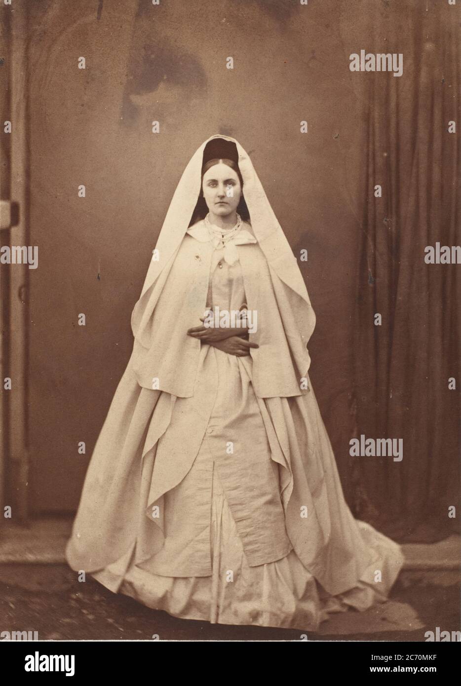 White nun hi-res stock photography and images - Alamy
