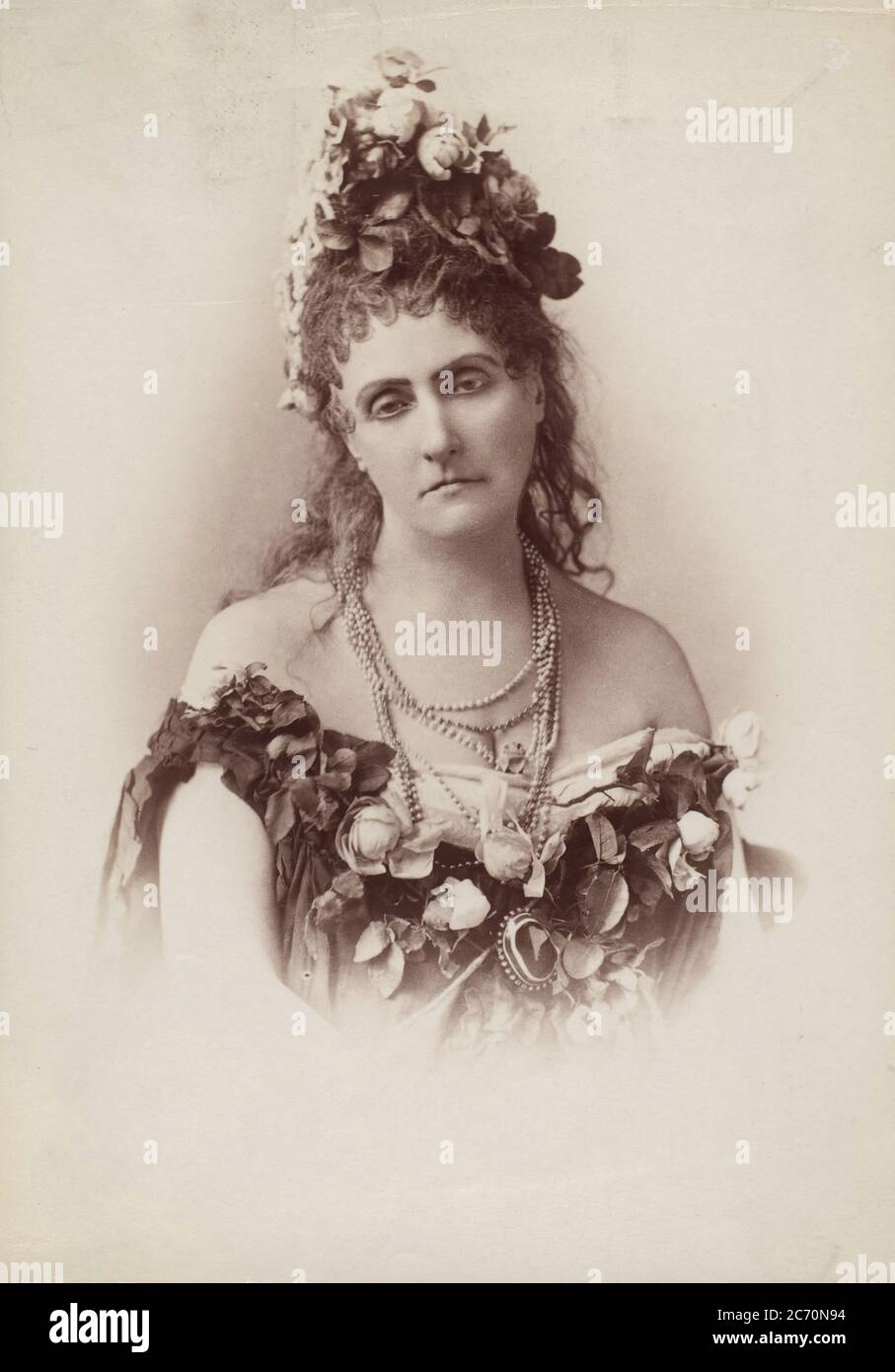 [Countess de Castiglione, from Série des Roses], 1895 Stock Photo - Alamy