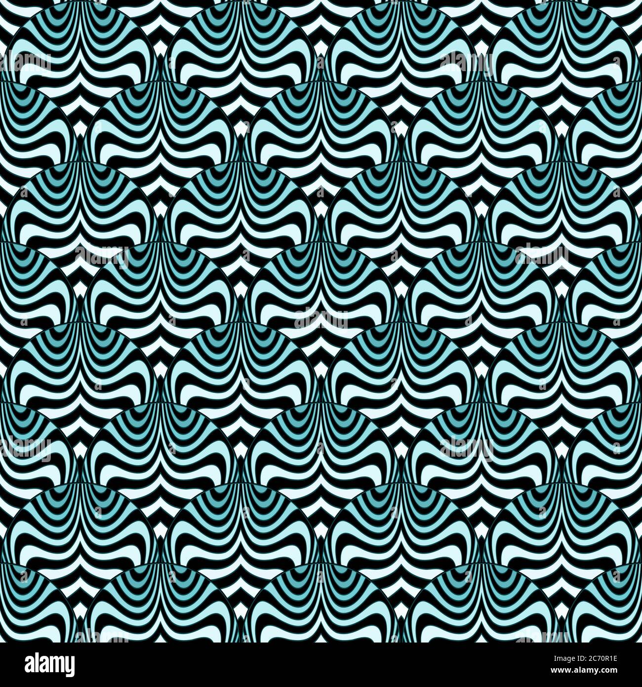 Waves background with distortion effect Stock Vector Image & Art - Alamy