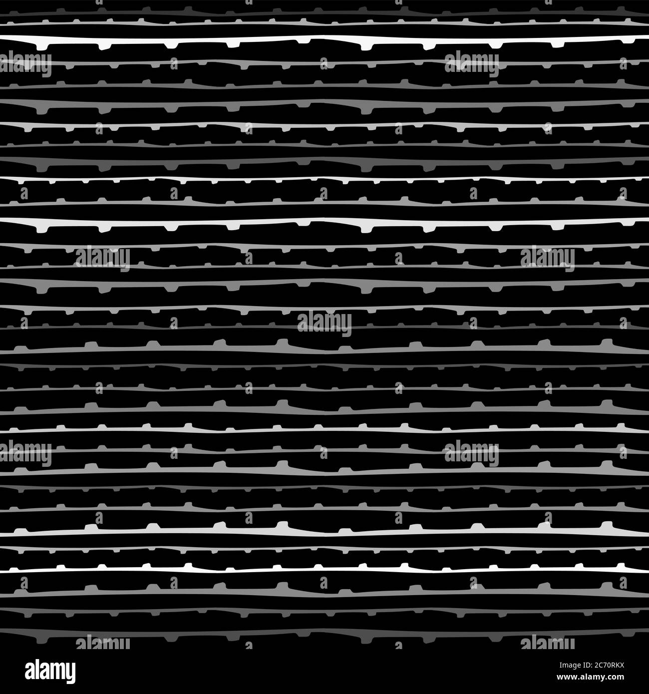 Seamless Texture of Horizontal lines, vector pattern of digital waves ...