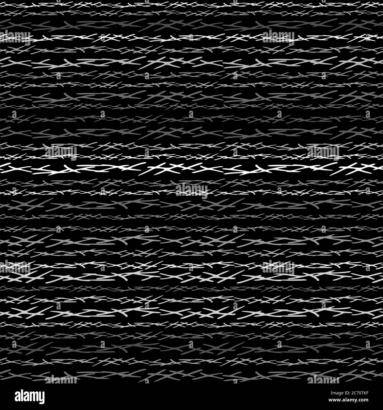 Seamless Texture of Horizontal lines, vector pattern of digital waves ...