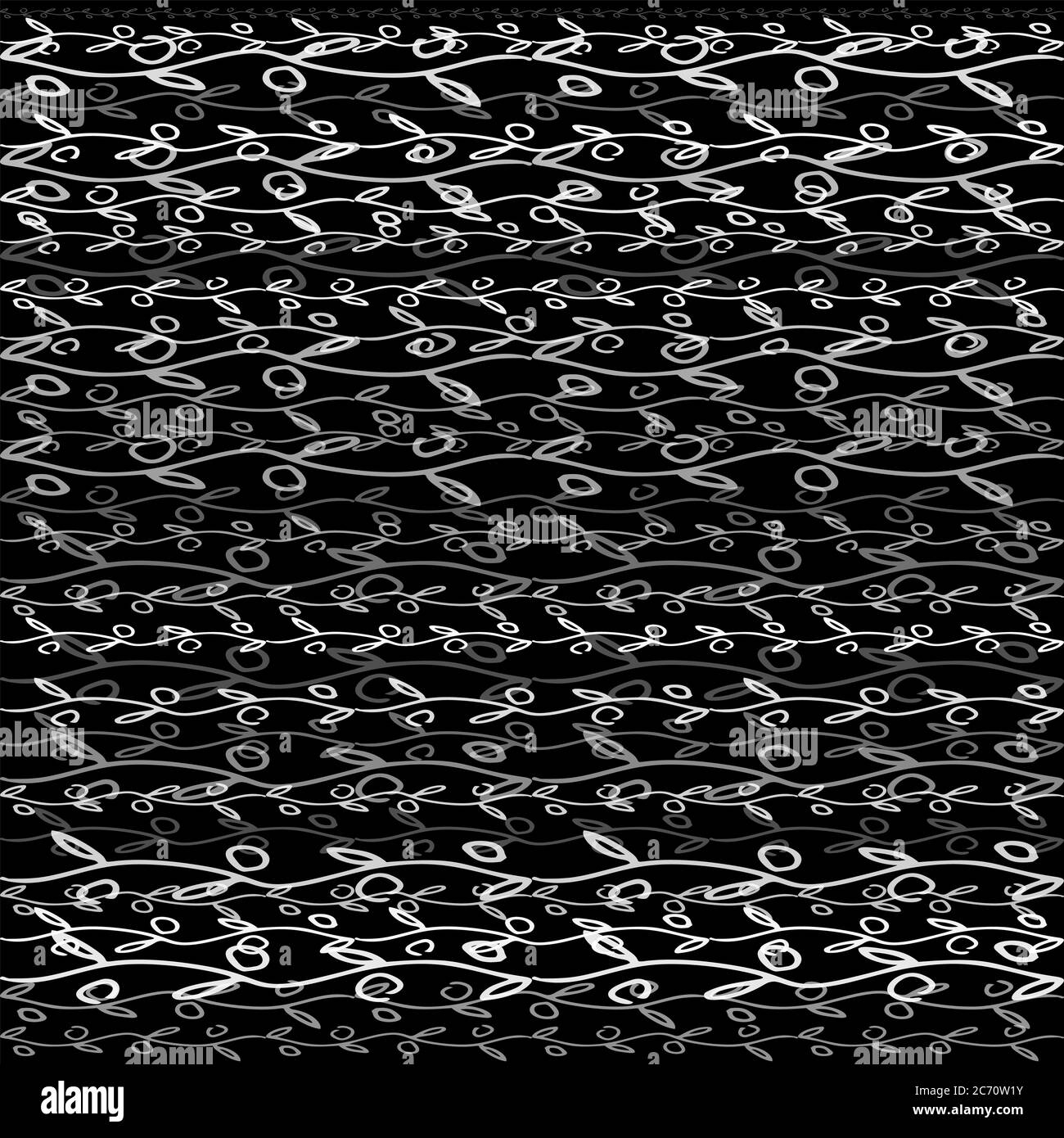 Seamless Texture of Horizontal lines, vector pattern of digital waves ...