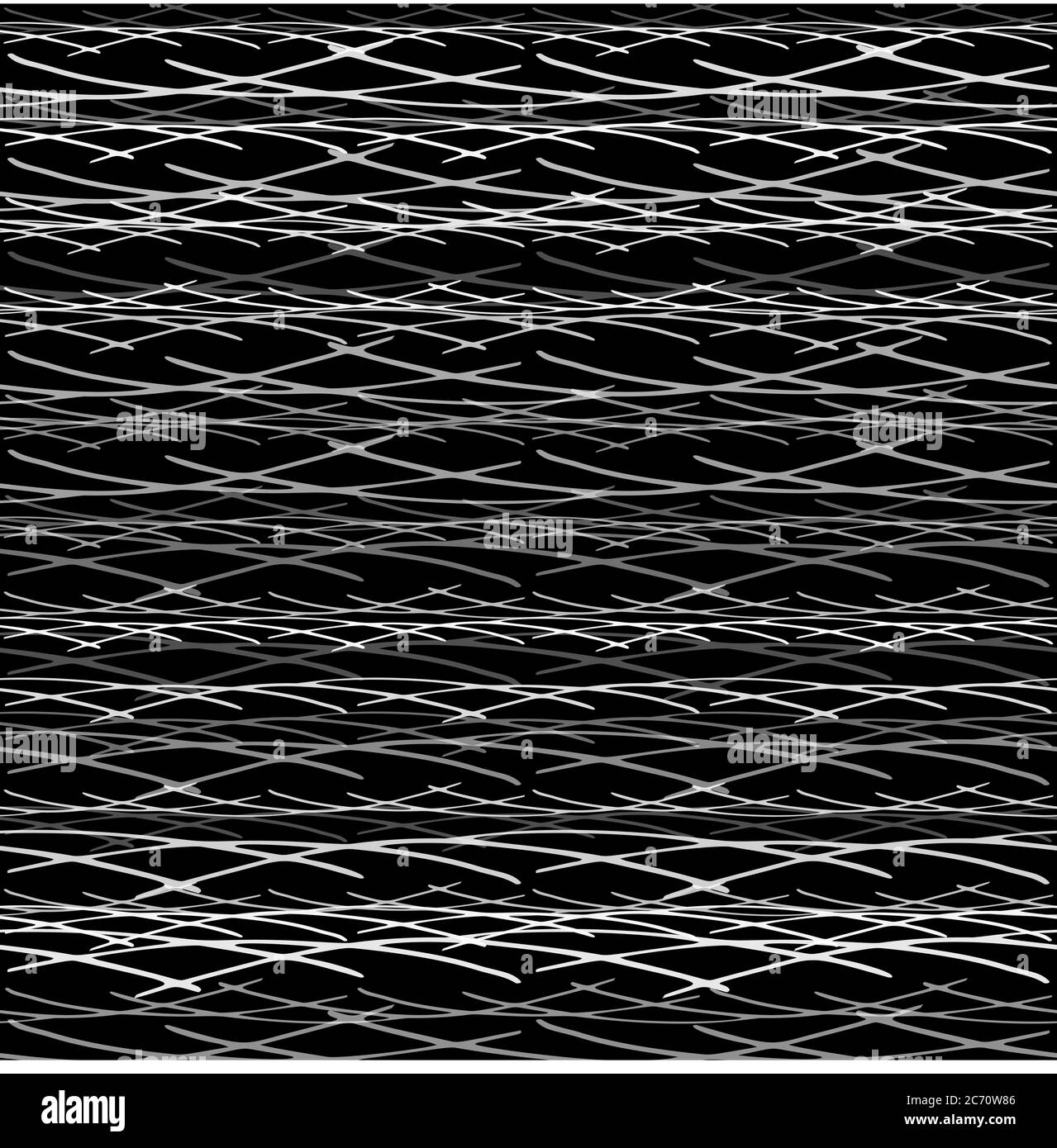 Seamless Texture of Horizontal lines, vector pattern of digital waves ...