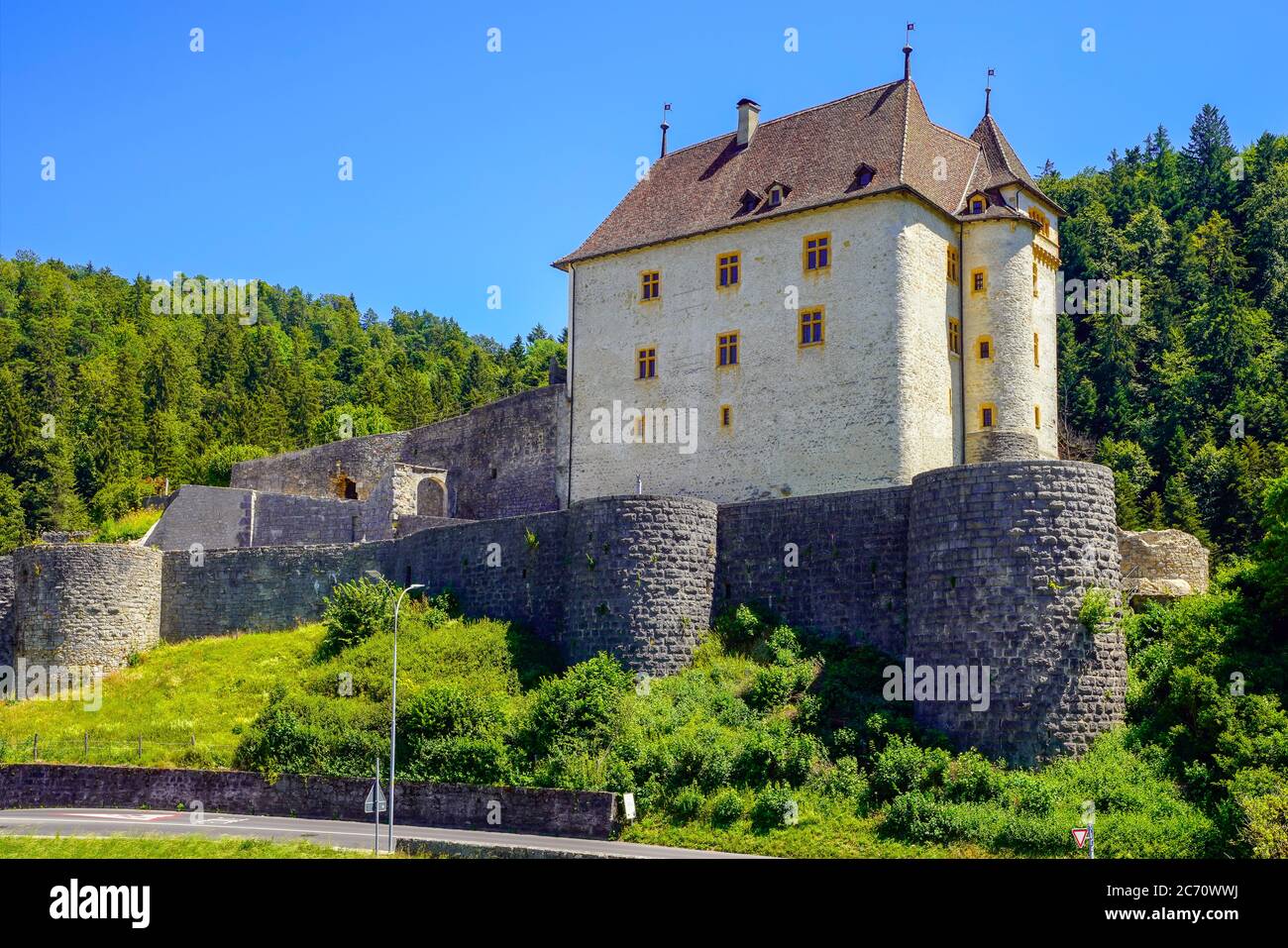 Chateau Neuchatel Castle High Resolution Stock Photography and Images ...