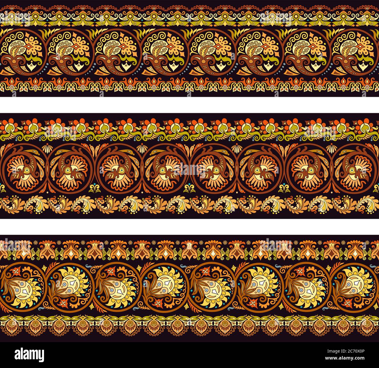 Brown decorative borders hi-res stock photography and images - Alamy