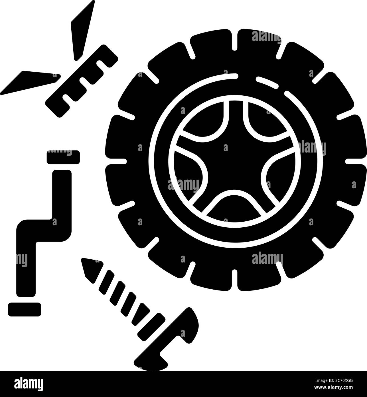 Car Spare Parts Icon