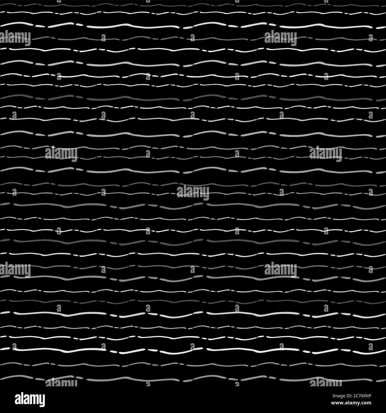 Seamless Texture of Horizontal lines, vector pattern of digital waves ...