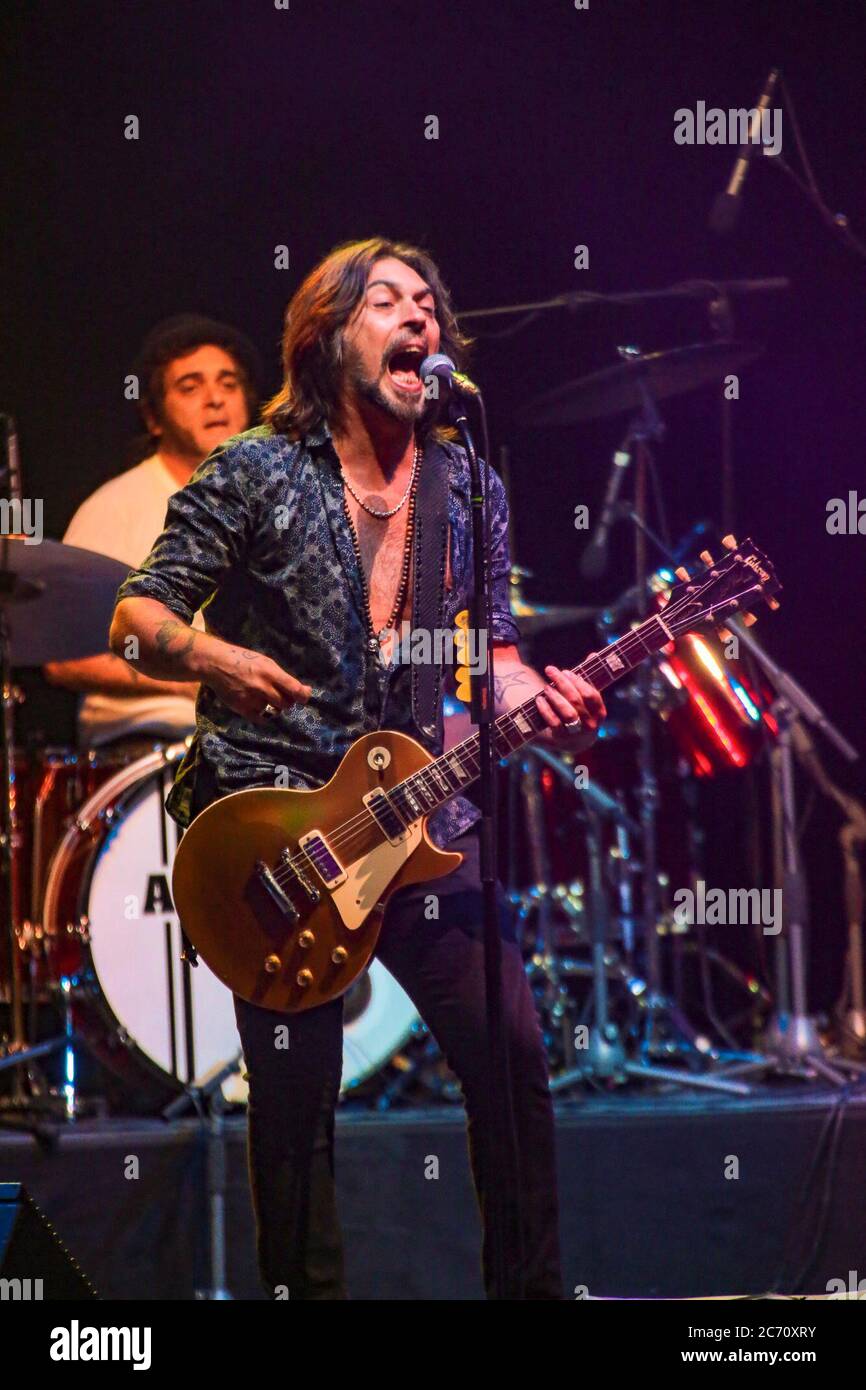 Roma, Italy. 12th July, 2020. The Vibrations in concert at the Cavea of ...