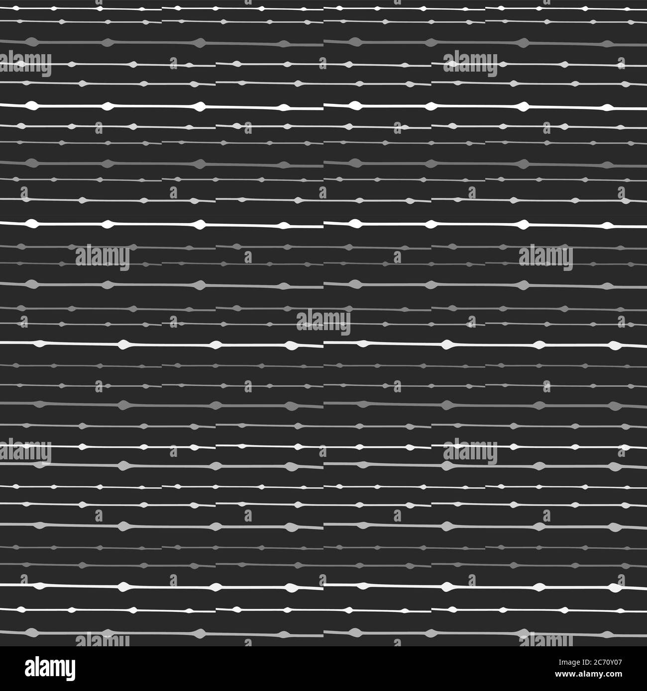Seamless Texture of Horizontal lines, vector pattern of digital waves ...