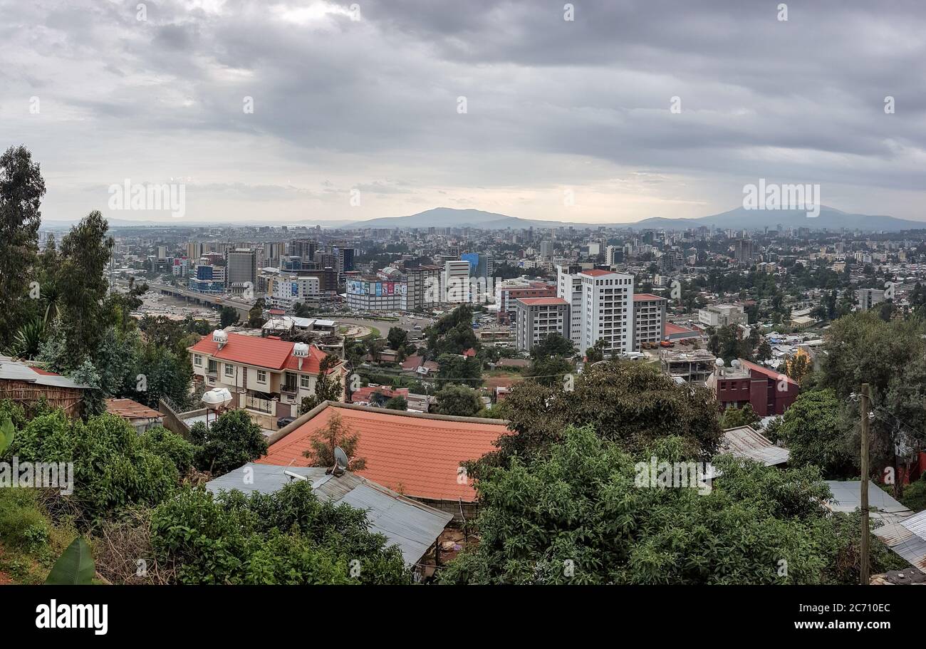 Addis ababa aerial hi-res stock photography and images - Alamy