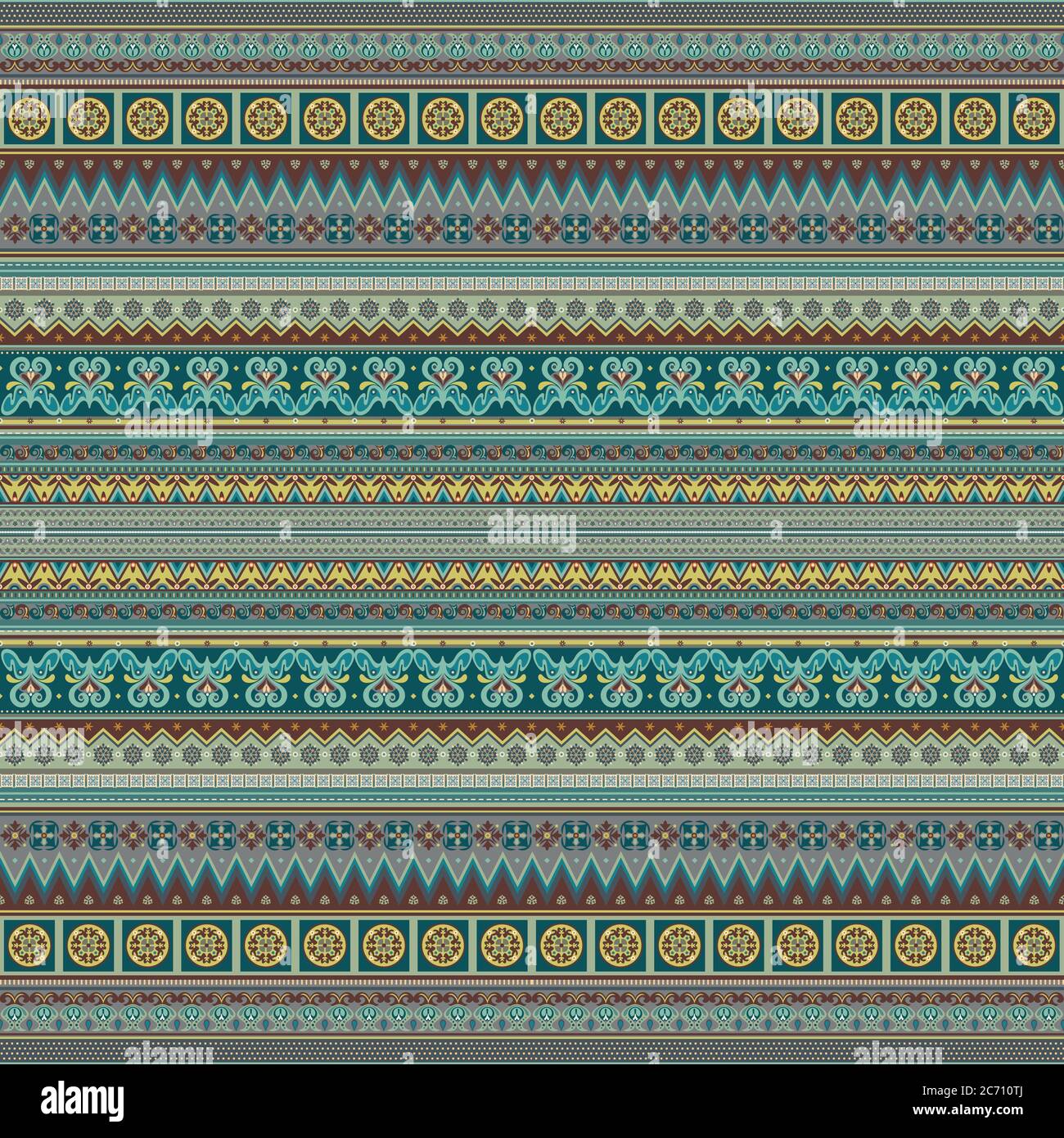 Abstract ethnic stripe pattern, vector background Stock Vector Image ...