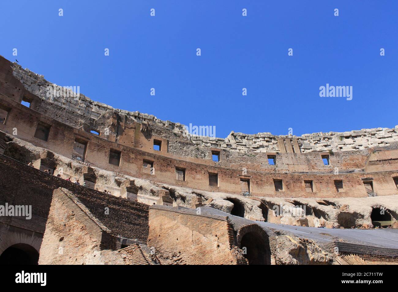 The Colosseum the symbol of Rome. The symbol of the power of the ...