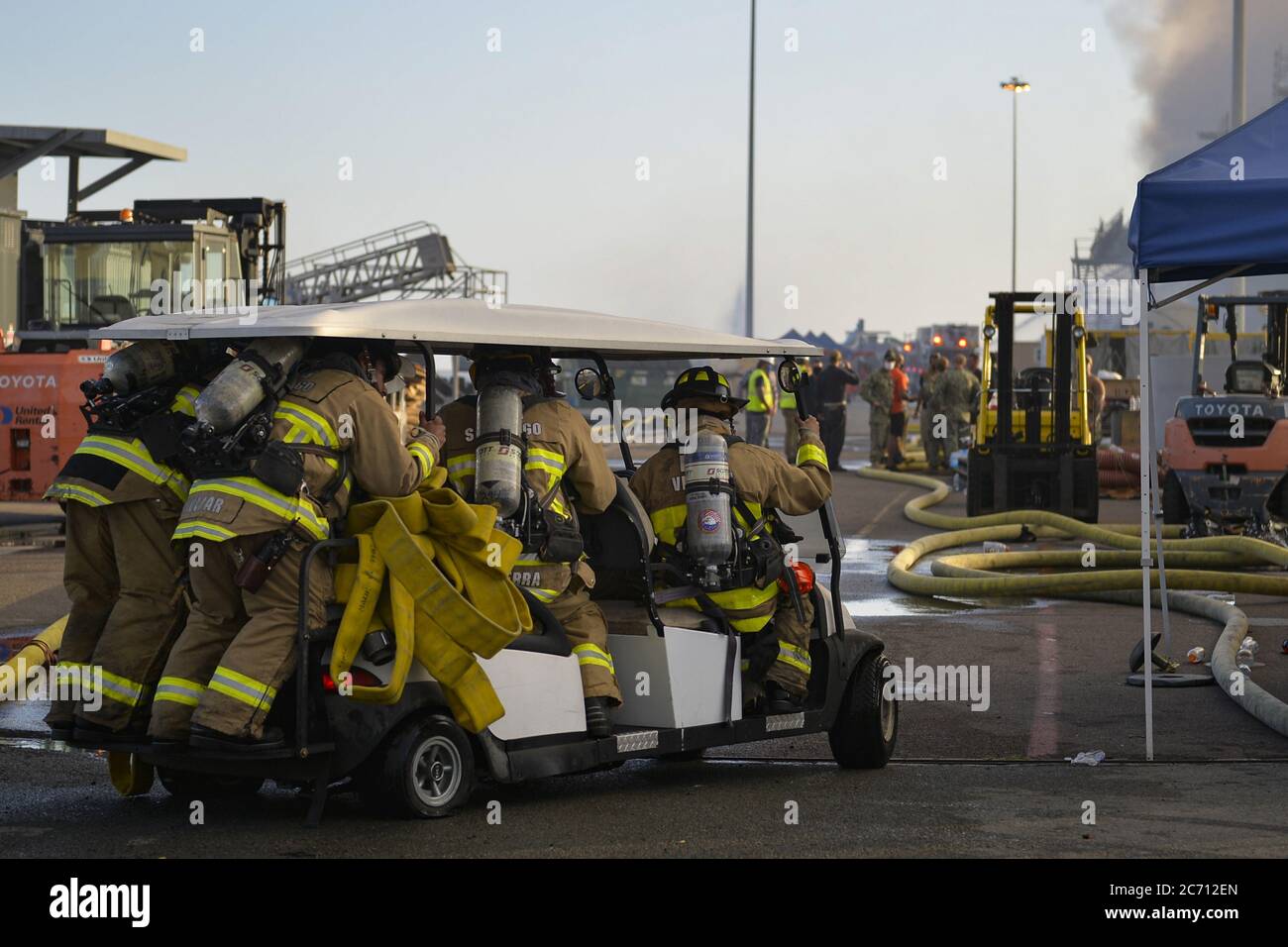 San Diego, United States. 13th July, 2020. U.S. Navy Sailors mobilize ...