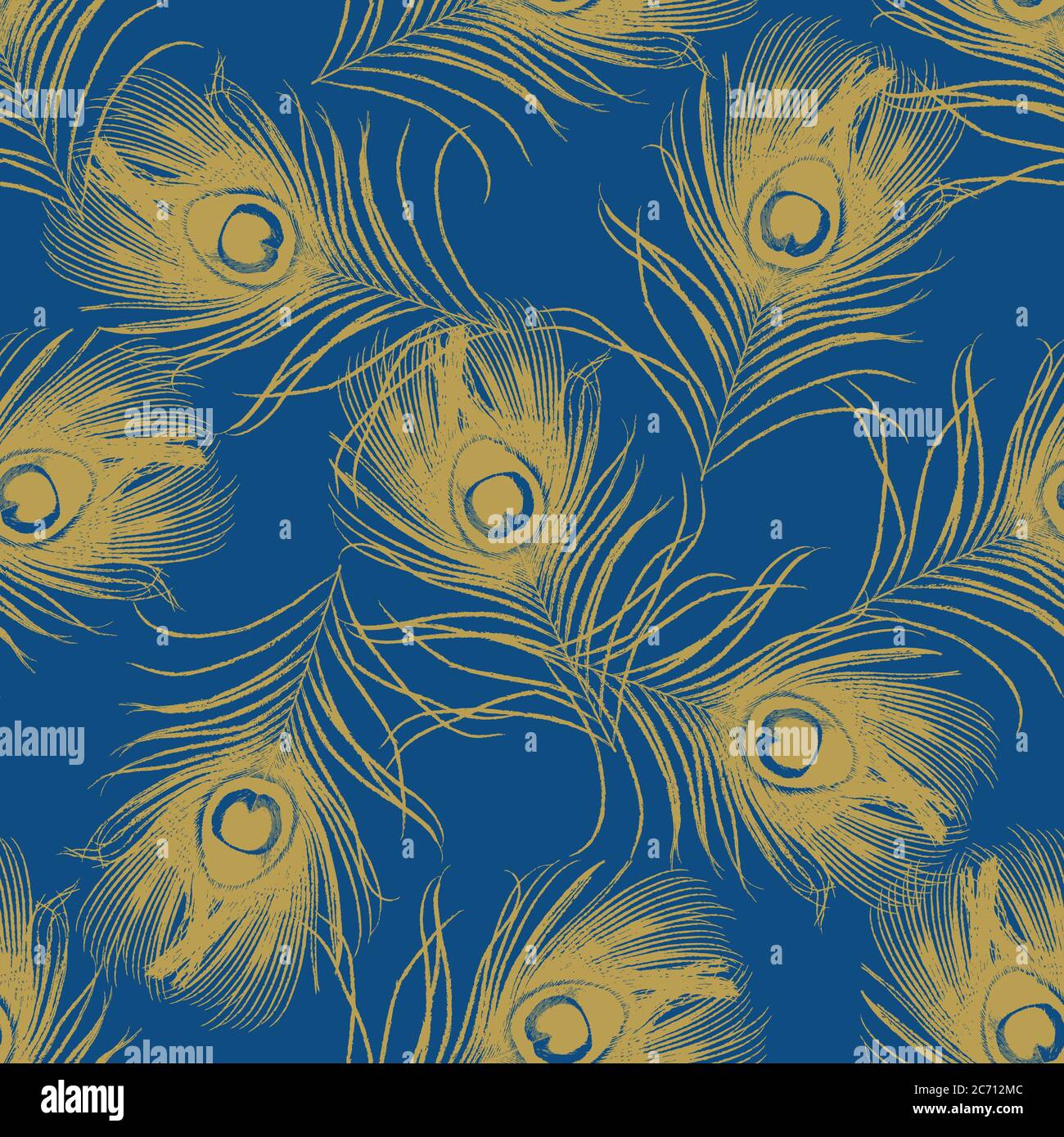 Abstract Peacock Background