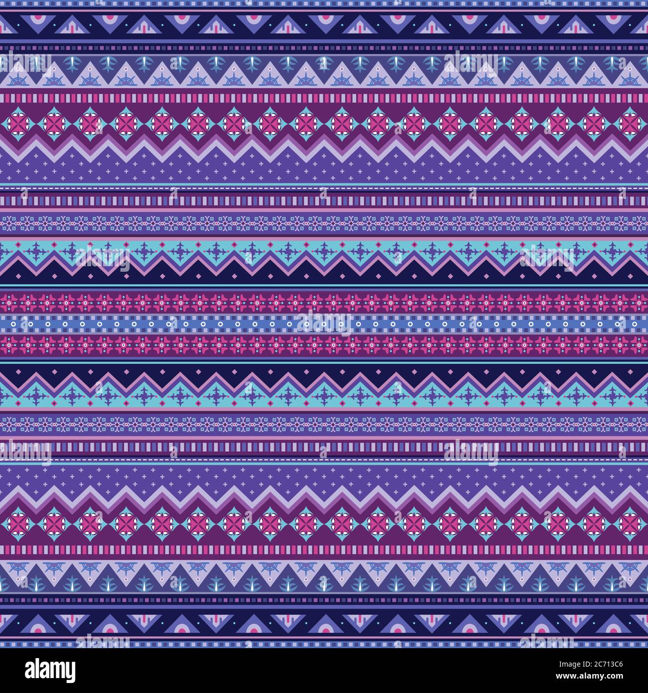 Abstract ethnic stripe pattern, vector background Stock Vector Image ...
