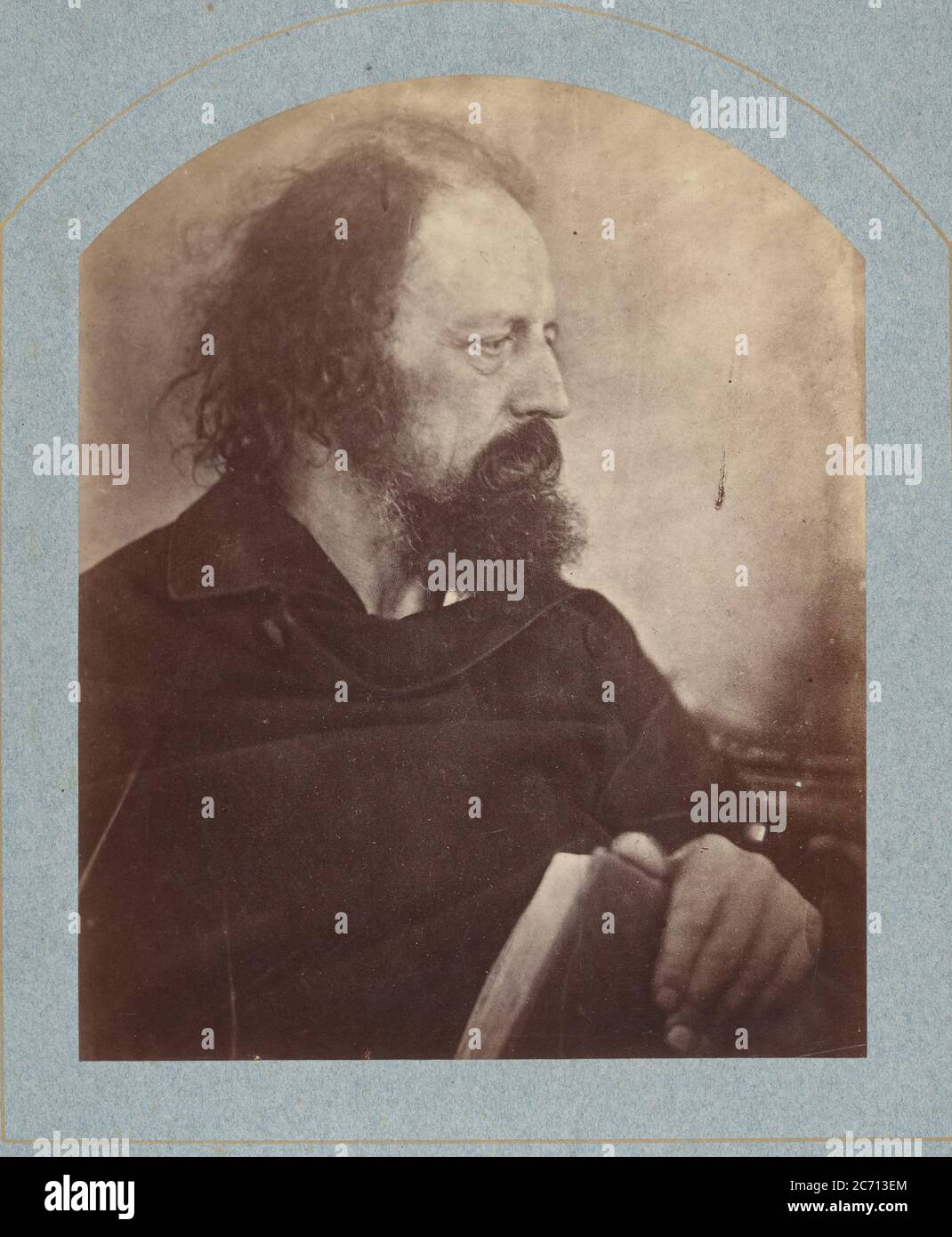 Alfred, Lord Tennyson, 1865 Stock Photo - Alamy