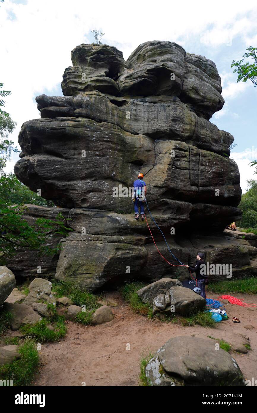 Brimham Rocks in North Yorkshire, is owned by National Trust & is great ...