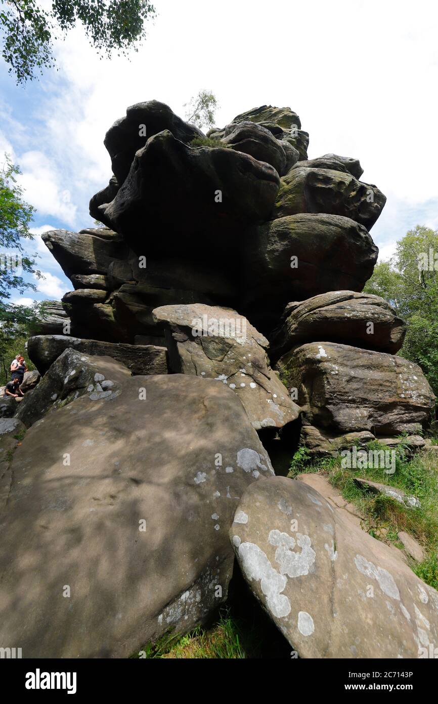 Brimham Rocks in North Yorkshire, is owned by National Trust & is great ...