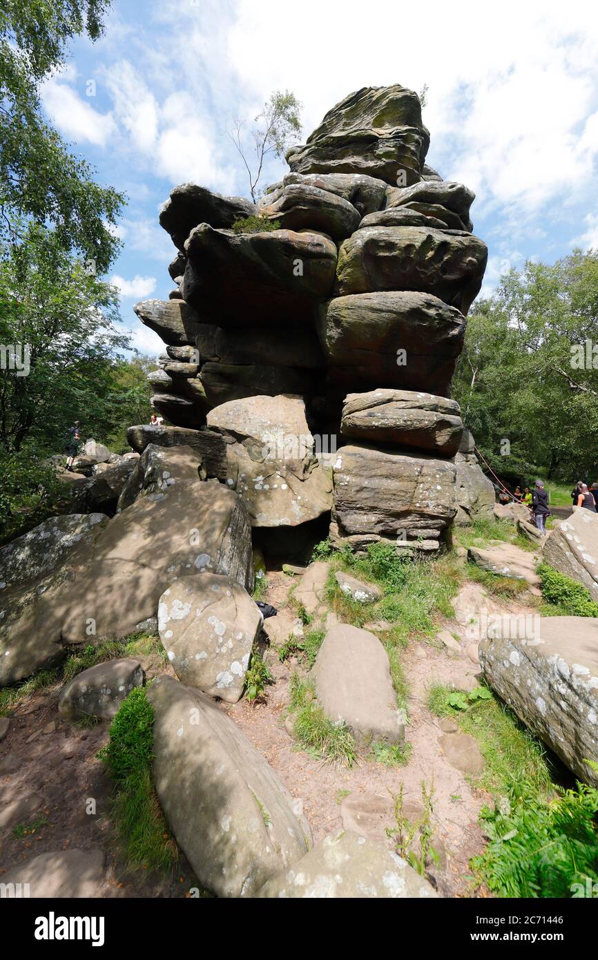 Brimham Rocks in North Yorkshire, is owned by National Trust & is great ...