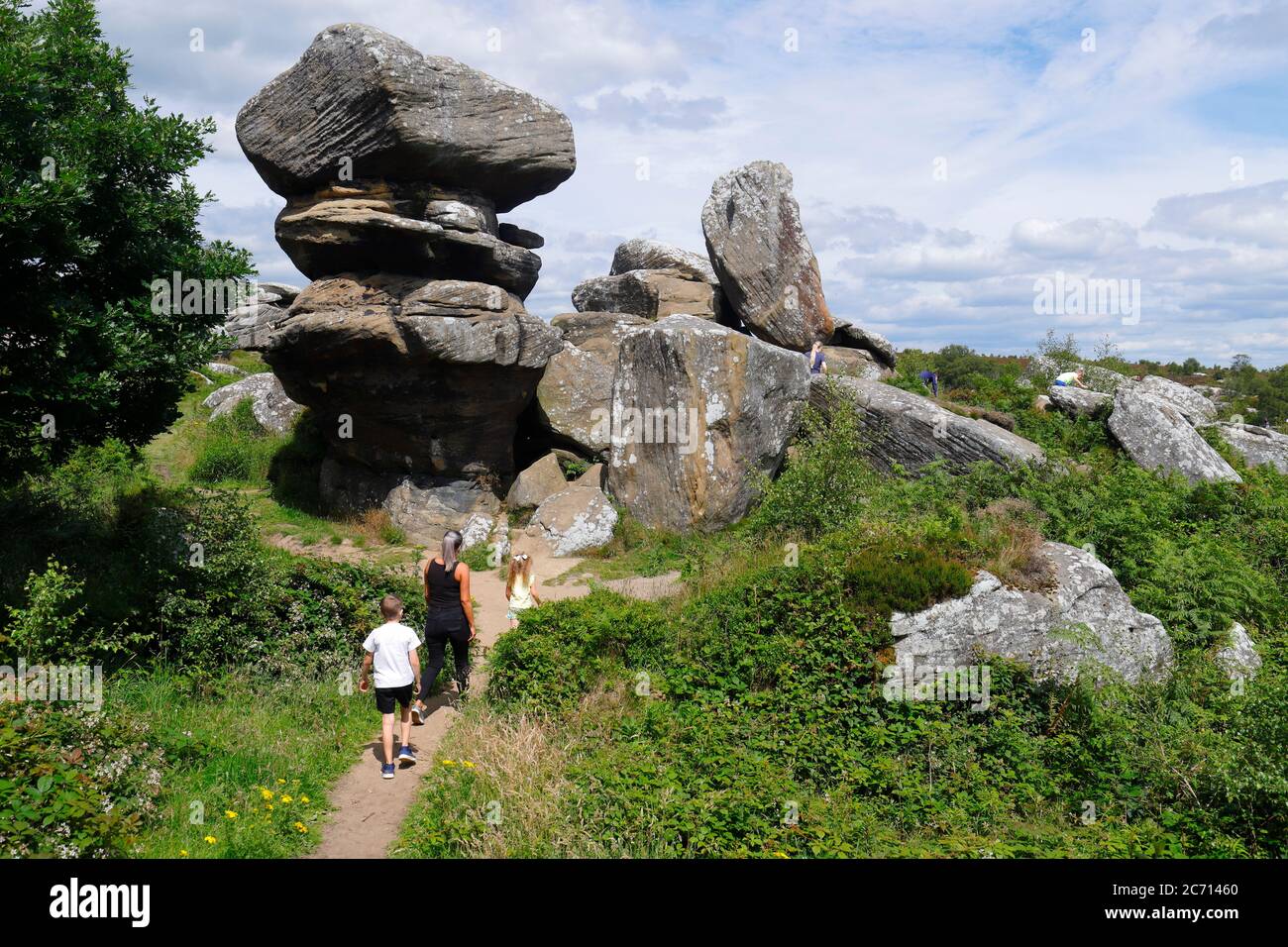 Brimham Rocks in North Yorkshire, is owned by National Trust & is great ...