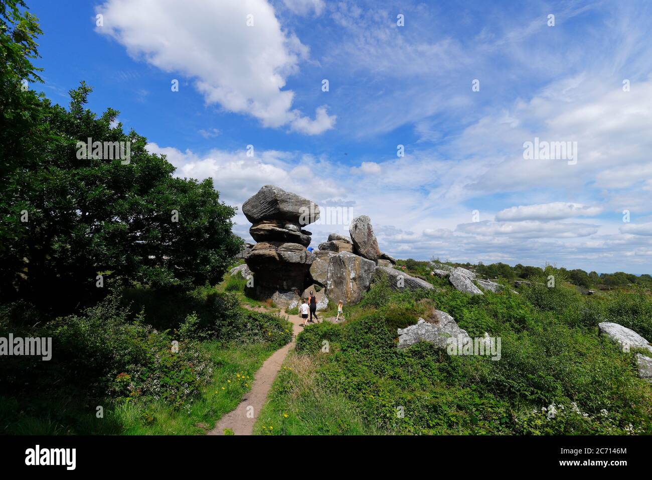 Brimham Rocks in North Yorkshire, is owned by National Trust & is great ...
