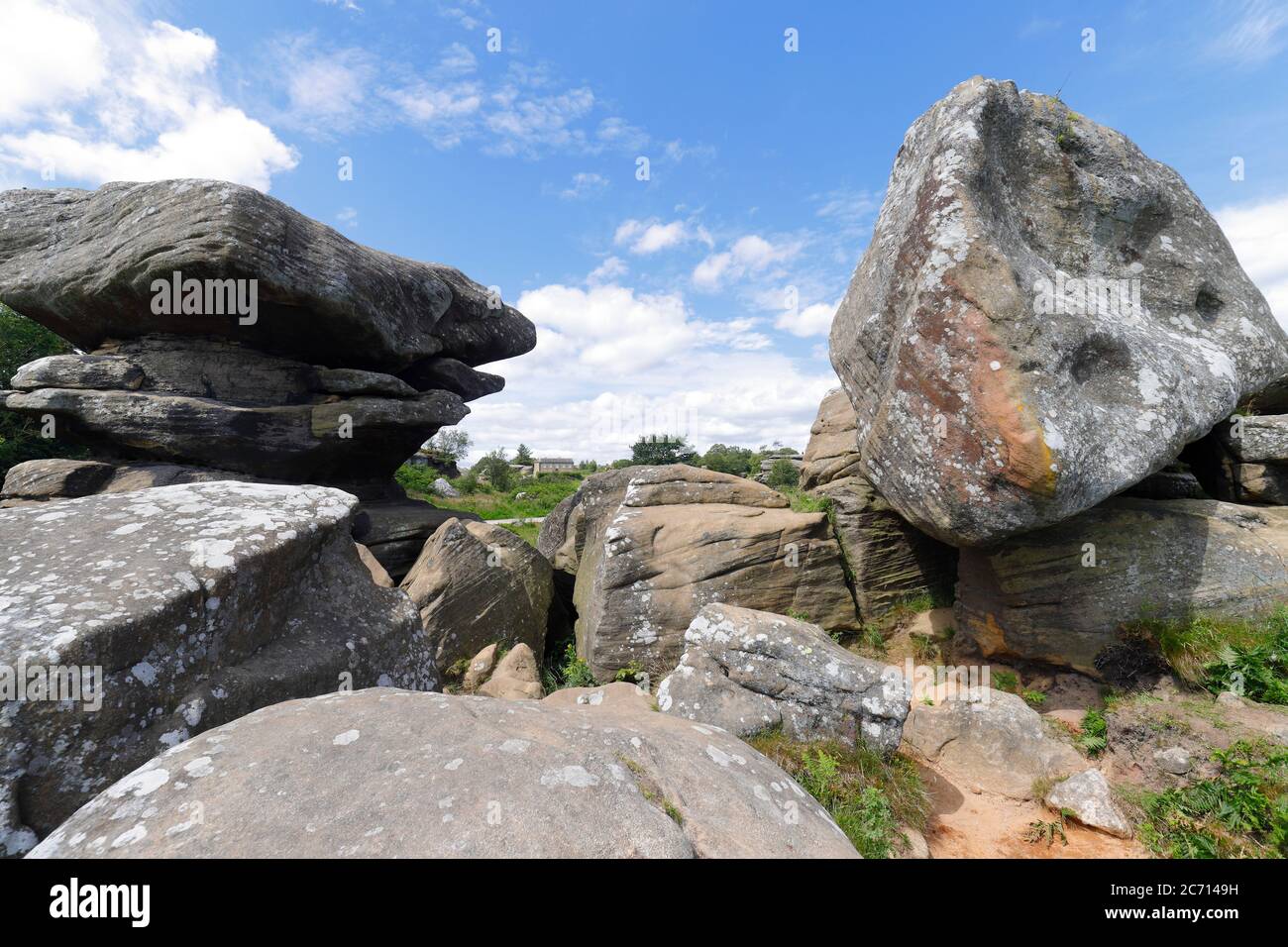 Brimham Rocks in North Yorkshire, is owned by National Trust & is great ...