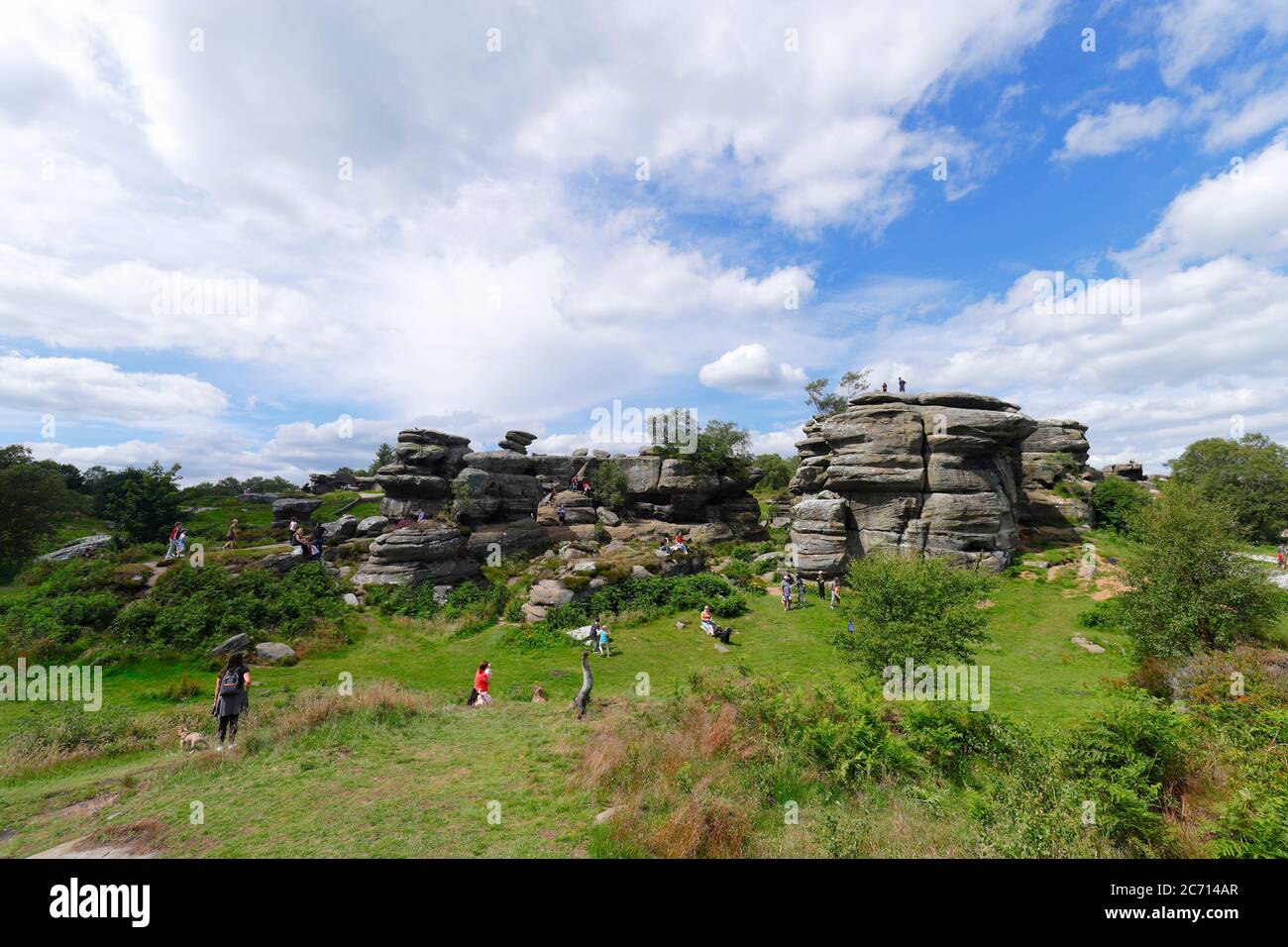 Brimham Rocks in North Yorkshire, is owned by National Trust & is great ...